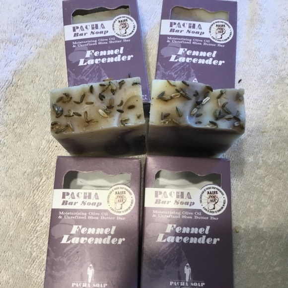 pacha soap co | Bath | 5 Bars Pacha Soap Lavender Senses 4 Oz Each ...